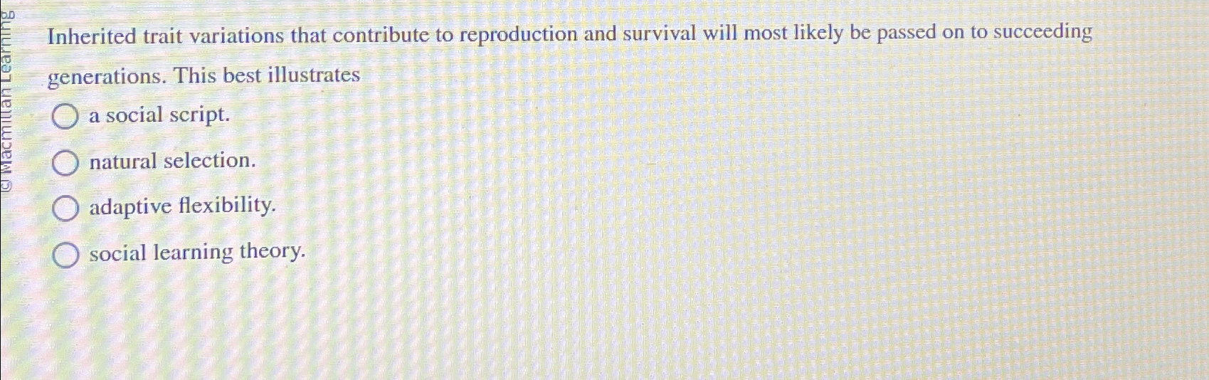 Solved Inherited trait variations that contribute to | Chegg.com