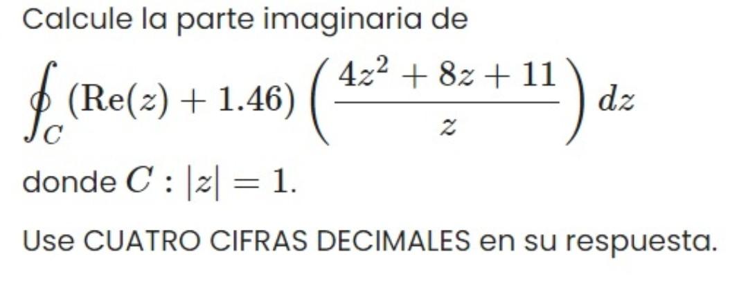 Solved Calculate the imaginary part of the integral | Chegg.com