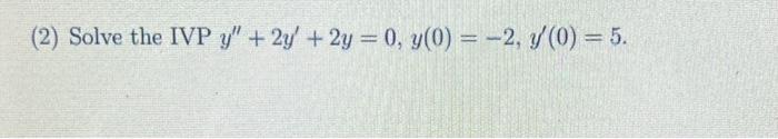 Solved Homework 5.3: Laplace Transforms III - Initial value | Chegg.com