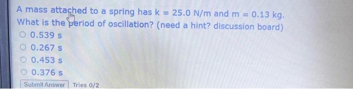 Solved Consider an ideal spring with equilibrium length =L0. | Chegg.com
