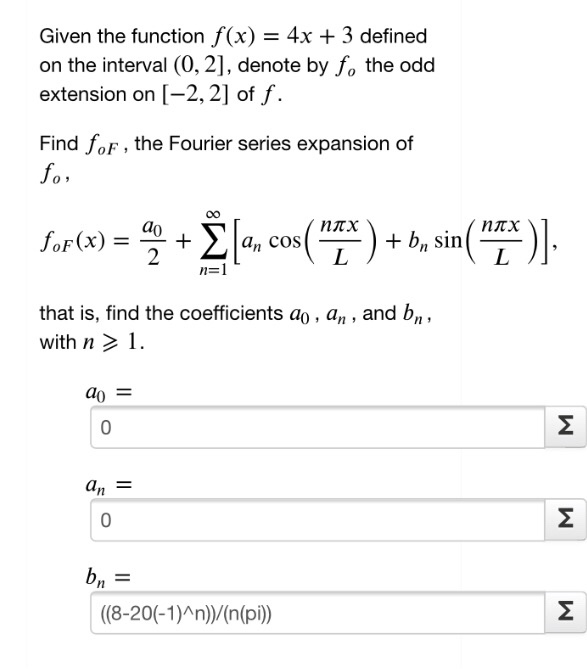 Solved Consider The Function F Defined On The Interval 3