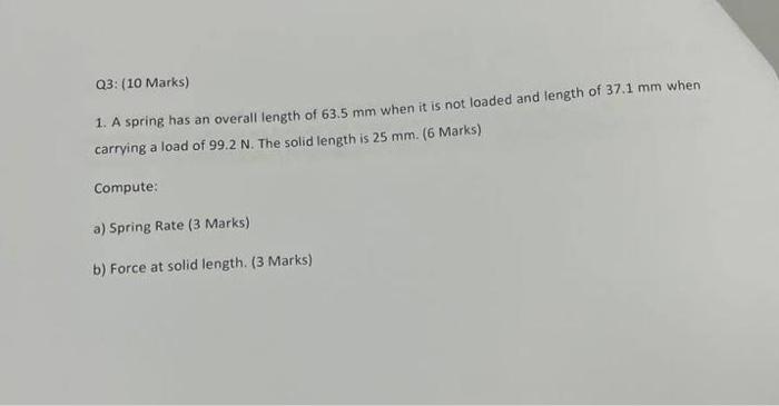 Solved Q1 (10 Marks) A triple riveted tap joint with zigzag | Chegg.com