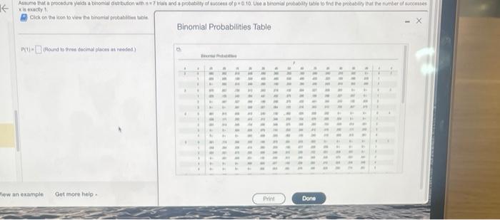 Solved Binomial Probabilities Table Ri) = (Roird b gree | Chegg.com
