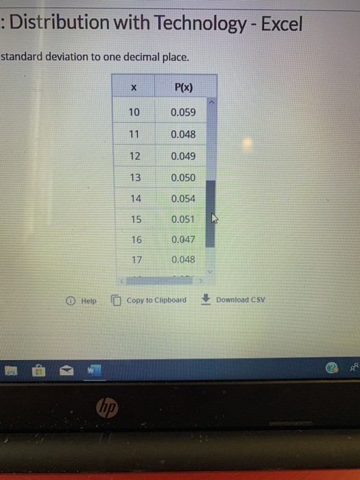 Modules > Week 4 Assignment: Distribution with | Chegg.com