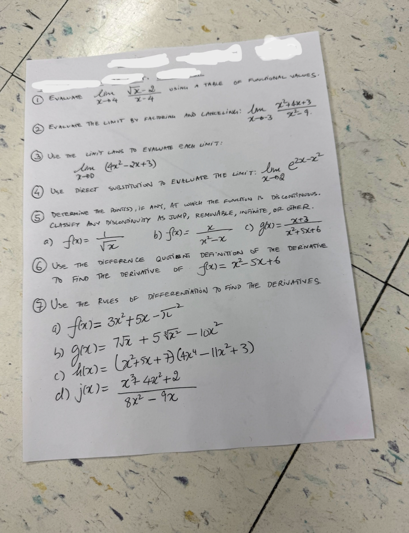 Solved (1) ﻿Evaluate limx→4x2-2x-4 ﻿usinu a table of | Chegg.com
