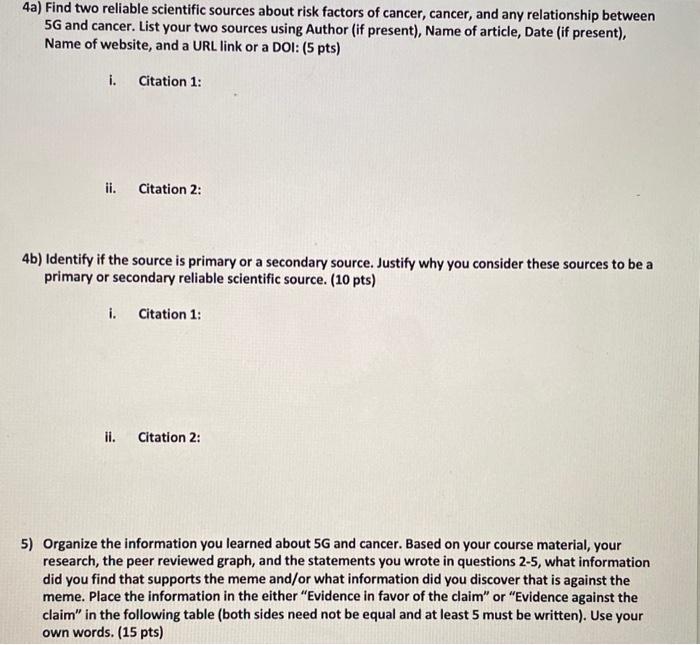 Solved Let's exercise our scientific literacy and reasoning | Chegg.com