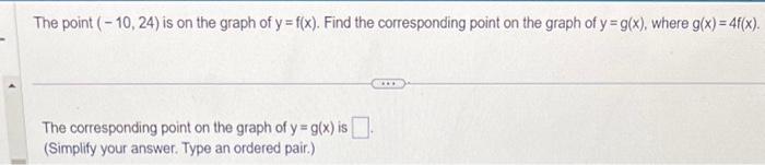 Solved The point (−13,15) is on the graph of y=f(x). Find | Chegg.com