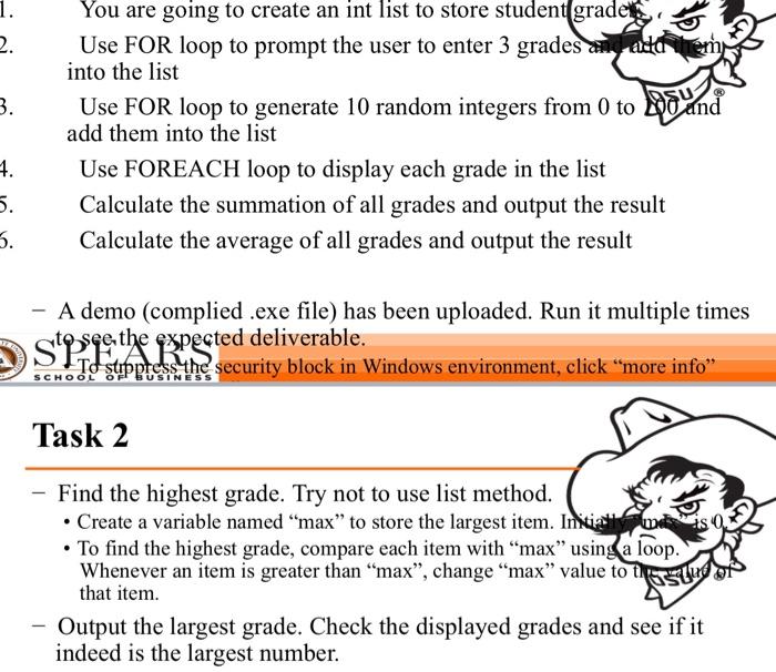 Solved add them into the list Use FOREACH loop to display | Chegg.com