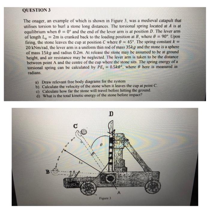Solved QUESTION 3 The onager, an example of which is shown | Chegg.com