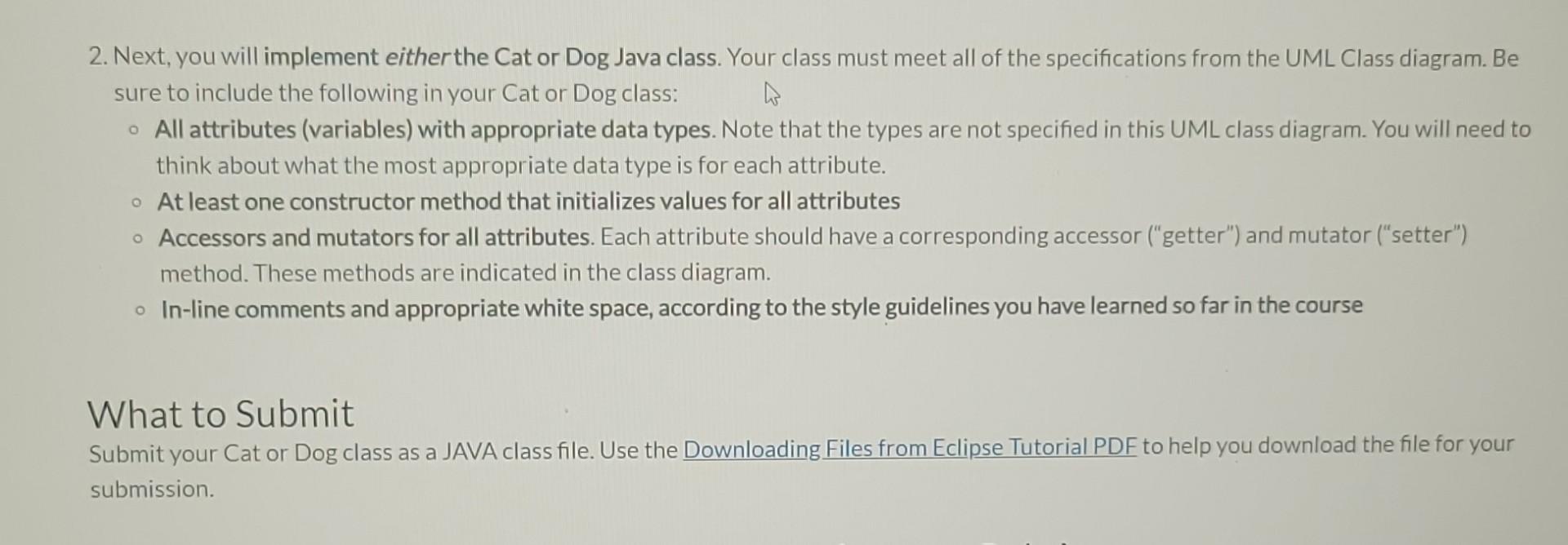 Overview UML class diagrams are useful tools for | Chegg.com