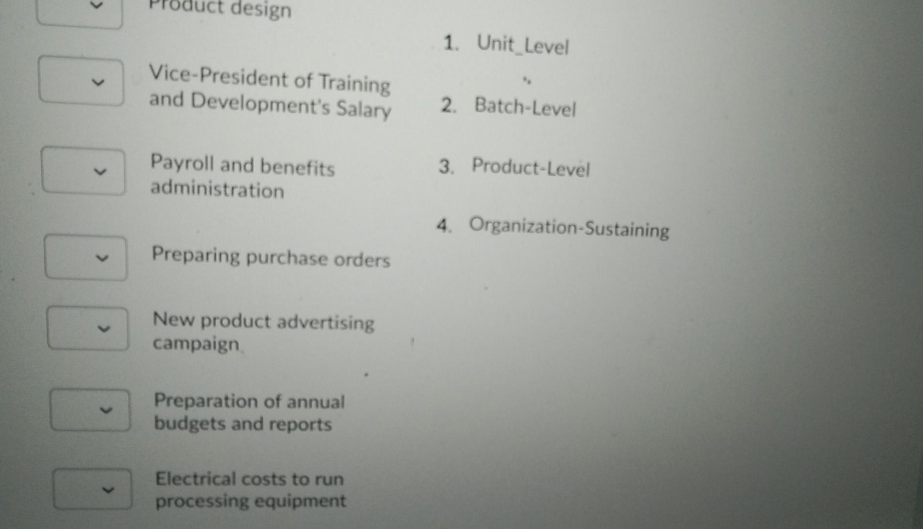 Solved Classify each of the following activities as either a | Chegg.com