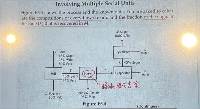 Solved Involving Multiple Serial Units Figure E6.4 shows the | Chegg.com