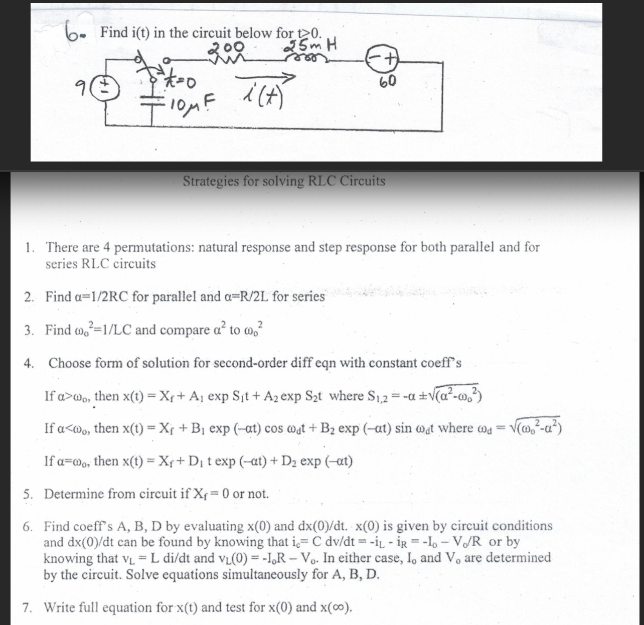 Solved There are 4 ﻿permutations: natural response and step | Chegg.com