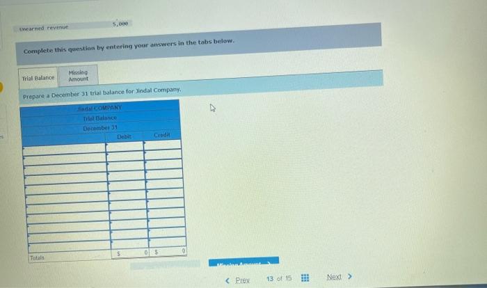 Solved Exercise 2-21 (Algo) Preparing a trial balance from | Chegg.com