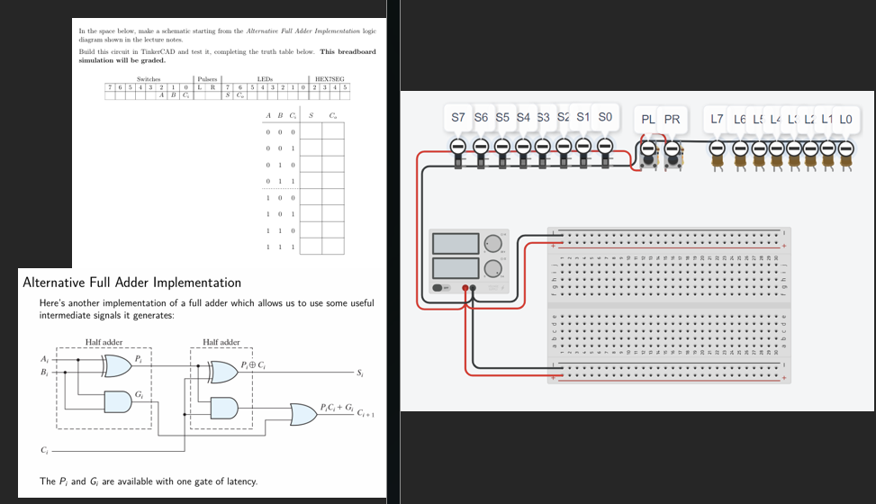 Solved Using the same Blank Breadboard on TinkerCAD, follow | Chegg.com