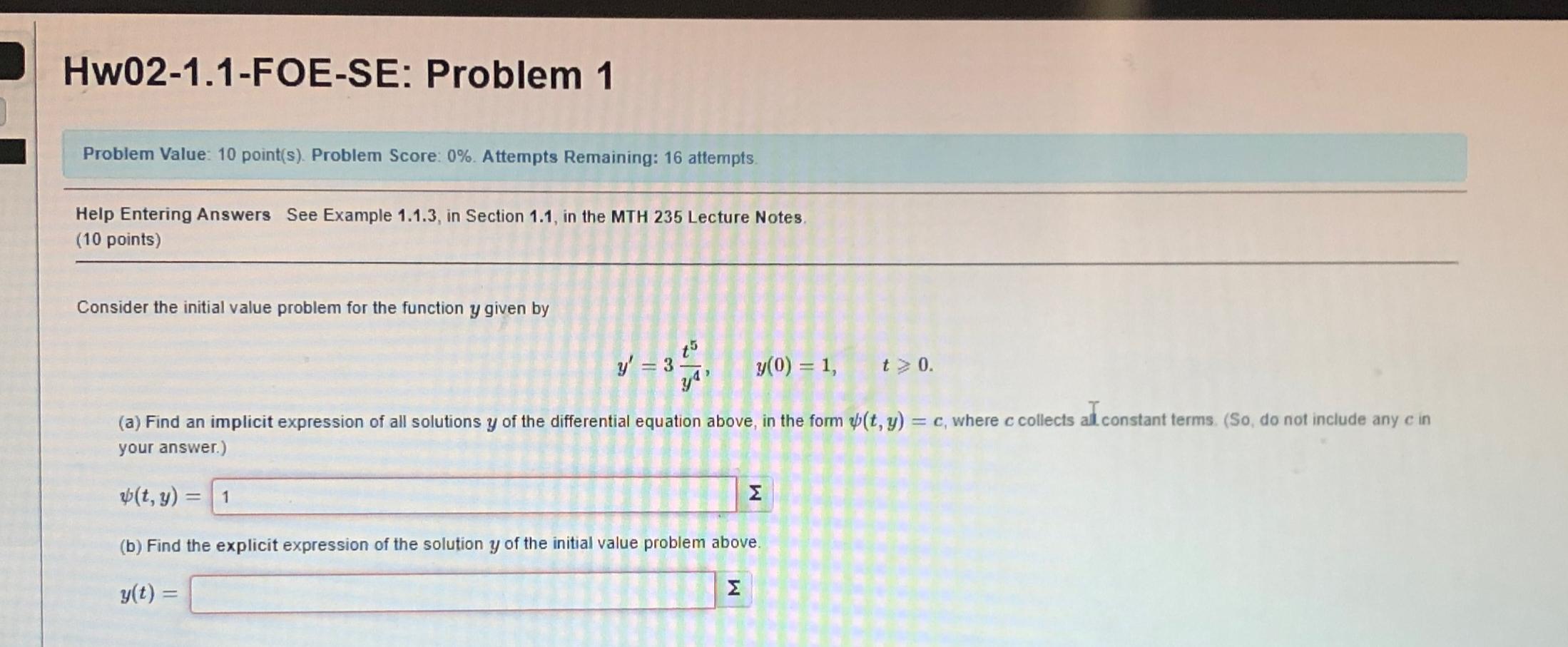 Solved Hw02-1.1-FOE-SE: Problem 1Problem Value: 10 | Chegg.com