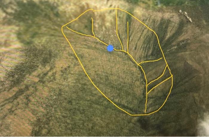Solved what is the stream order within the region outlined | Chegg.com
