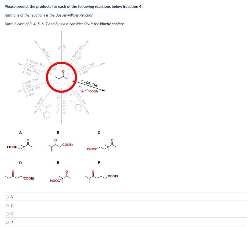 Solved by an EXPERT Please predict the products for each of the following | Chegg.com