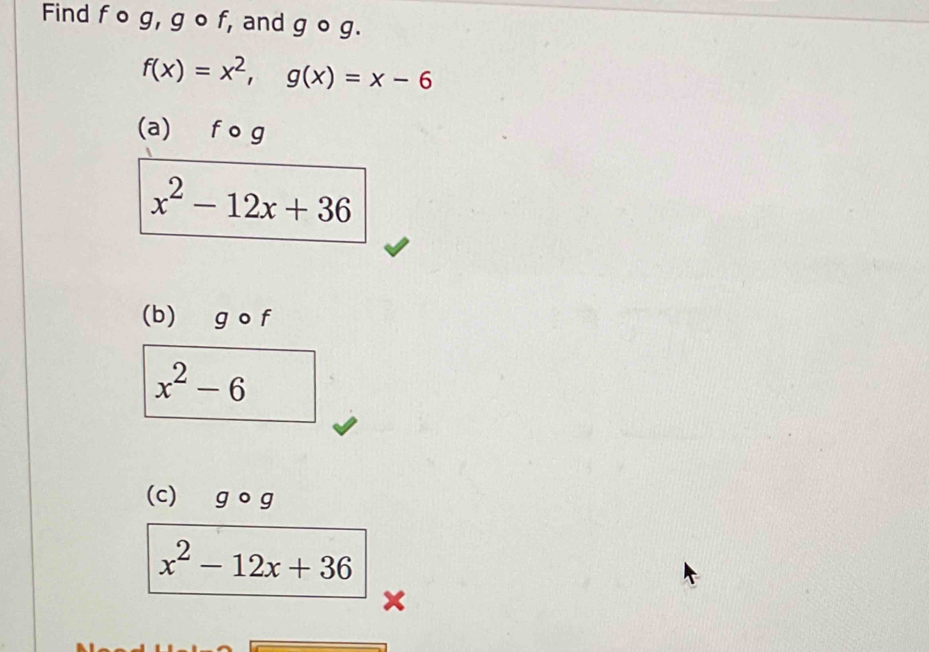 Solved Find f@g,g@f, ﻿and | Chegg.com