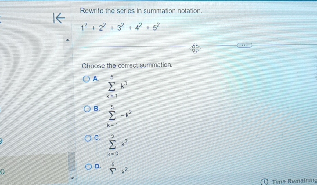 Solved Rewrite the series in summation | Chegg.com