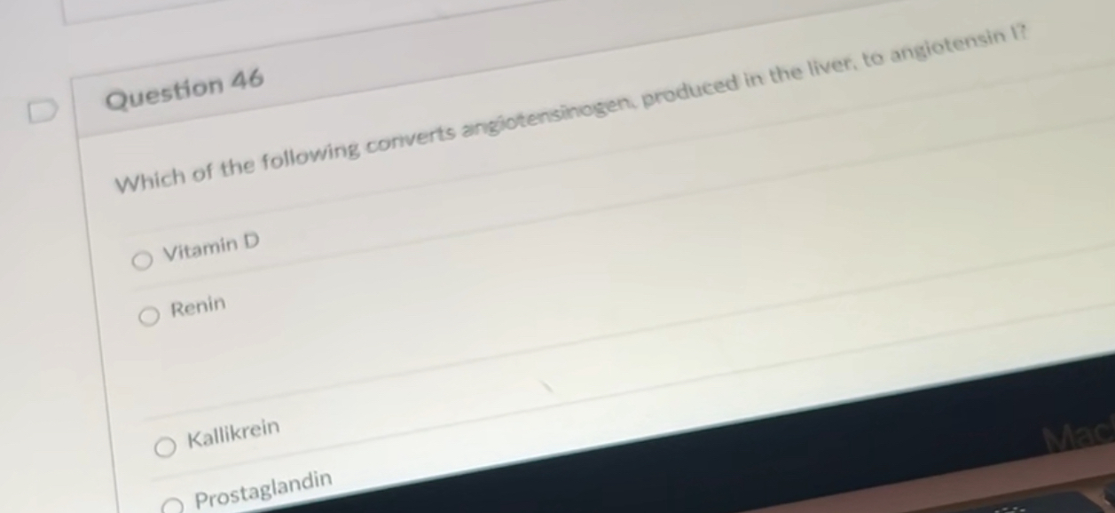 Solved Question 46Which of the following corverts | Chegg.com