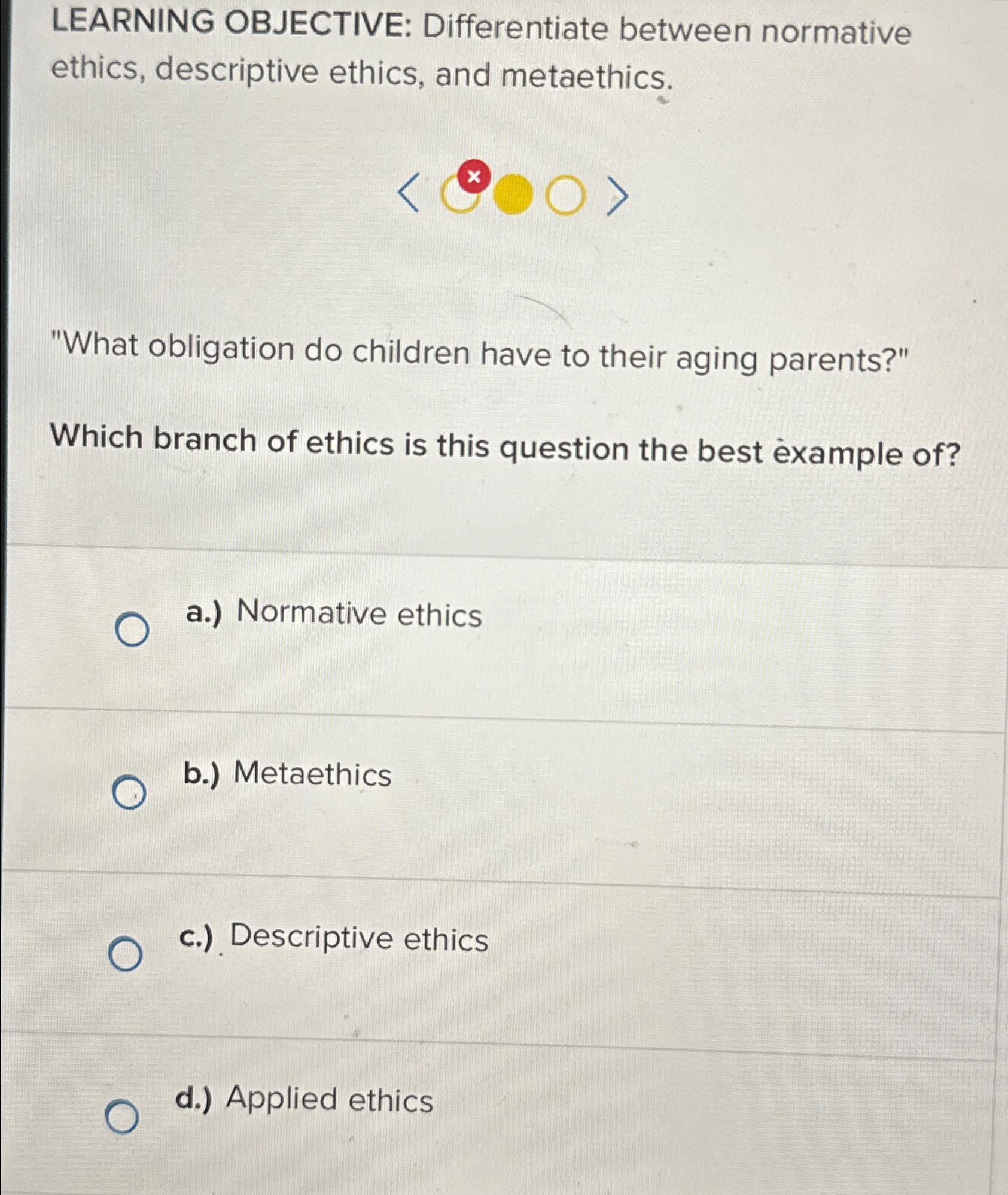 Solved LEARNING OBJECTIVE: Differentiate between normative | Chegg.com Solved LEARNING OBJECTIVE: Differentiate between normative | Chegg.com