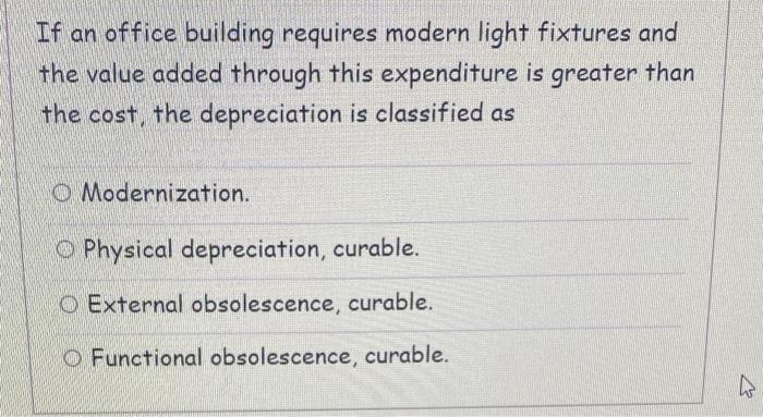 Solved If an office building requires modern light fixtures | Chegg.com
