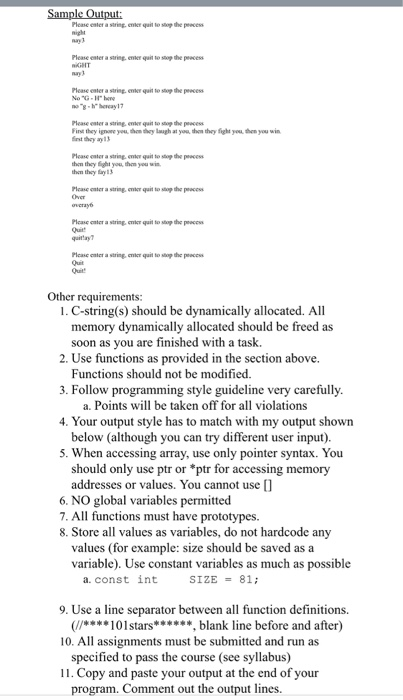 Solved Program Description: This is a not an ordinary Pig | Chegg.com