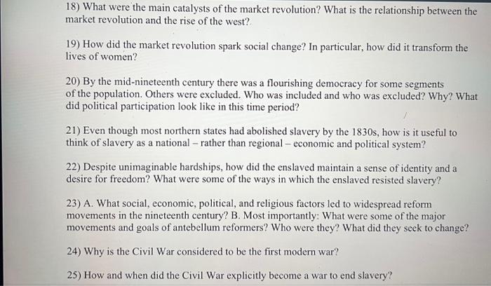 From book Eric Foner, Give me Liberty! (GML), 6th | Chegg.com