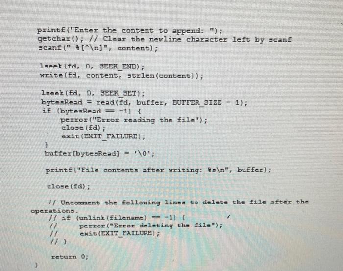 Solved Purpose: Learn how to do the file management using | Chegg.com