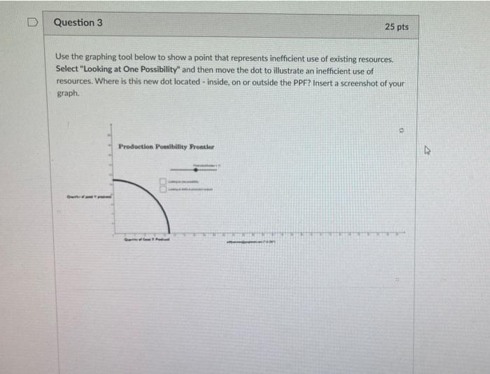 Solved Use the graphing tool below to show a point that | Chegg.com