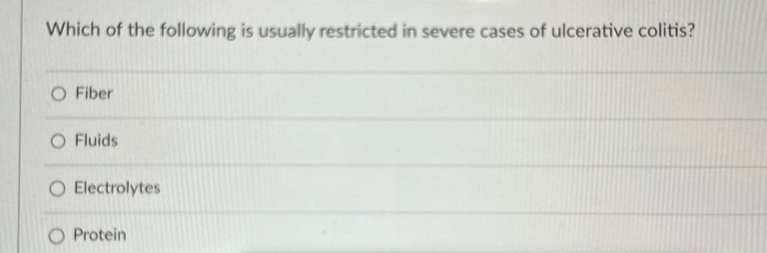 Solved Which of the following is usually restricted in | Chegg.com