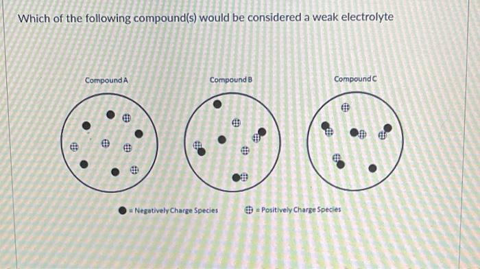 Solved An Ionic Compound Dissolved In Water Is Considered A 7418