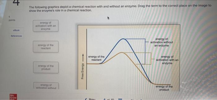 [Solved]: With/without an enzyme graph 4 The following grap