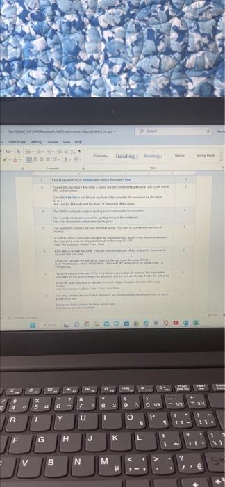 Solved V ut On Exp19 Excel Ch01_HOEAssessment_OKOS | Chegg.com