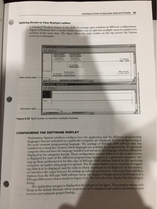 CHAPTER Introduction to RSLogix 5000 Software | Chegg.com