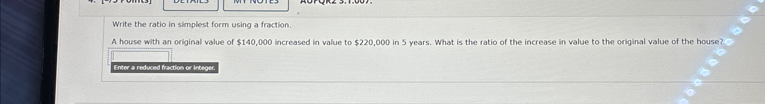 Solved Write the ratio in simplest form using a fraction.A | Chegg.com