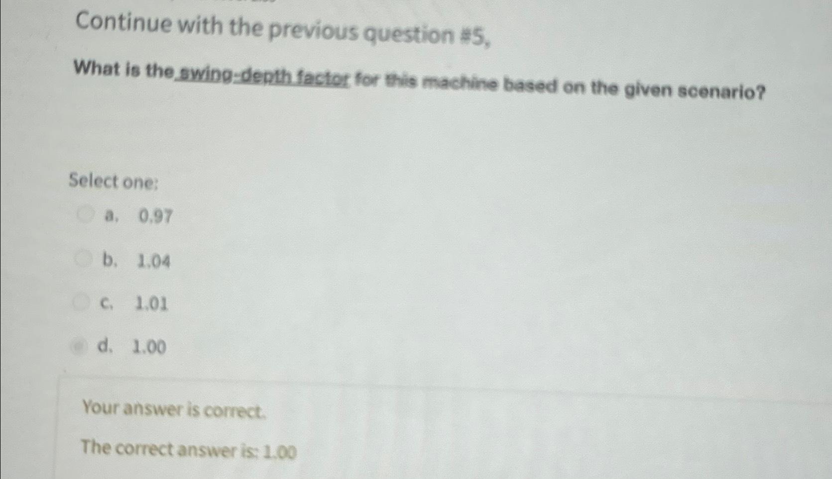 Solved Continue with the previous question $5,What is the | Chegg.com