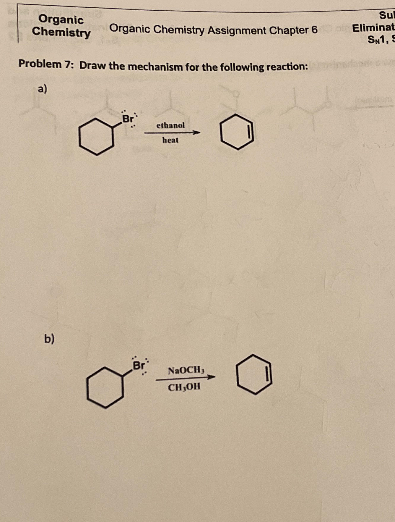 Solved \table[[\table[[Organic],[Chemistry]],Organic | Chegg.com