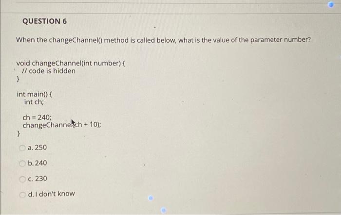 Solved QUESTION 2 For the following function: int anonym(int | Chegg.com