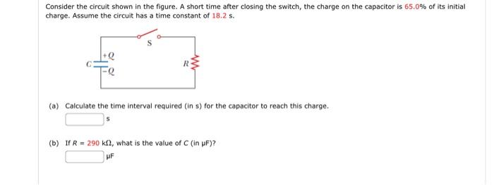 Solved Consider the circuit shown in the figure. A short | Chegg.com