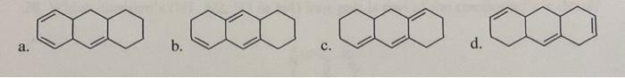 Solved Which compound is the most thermodynamically stable, | Chegg.com