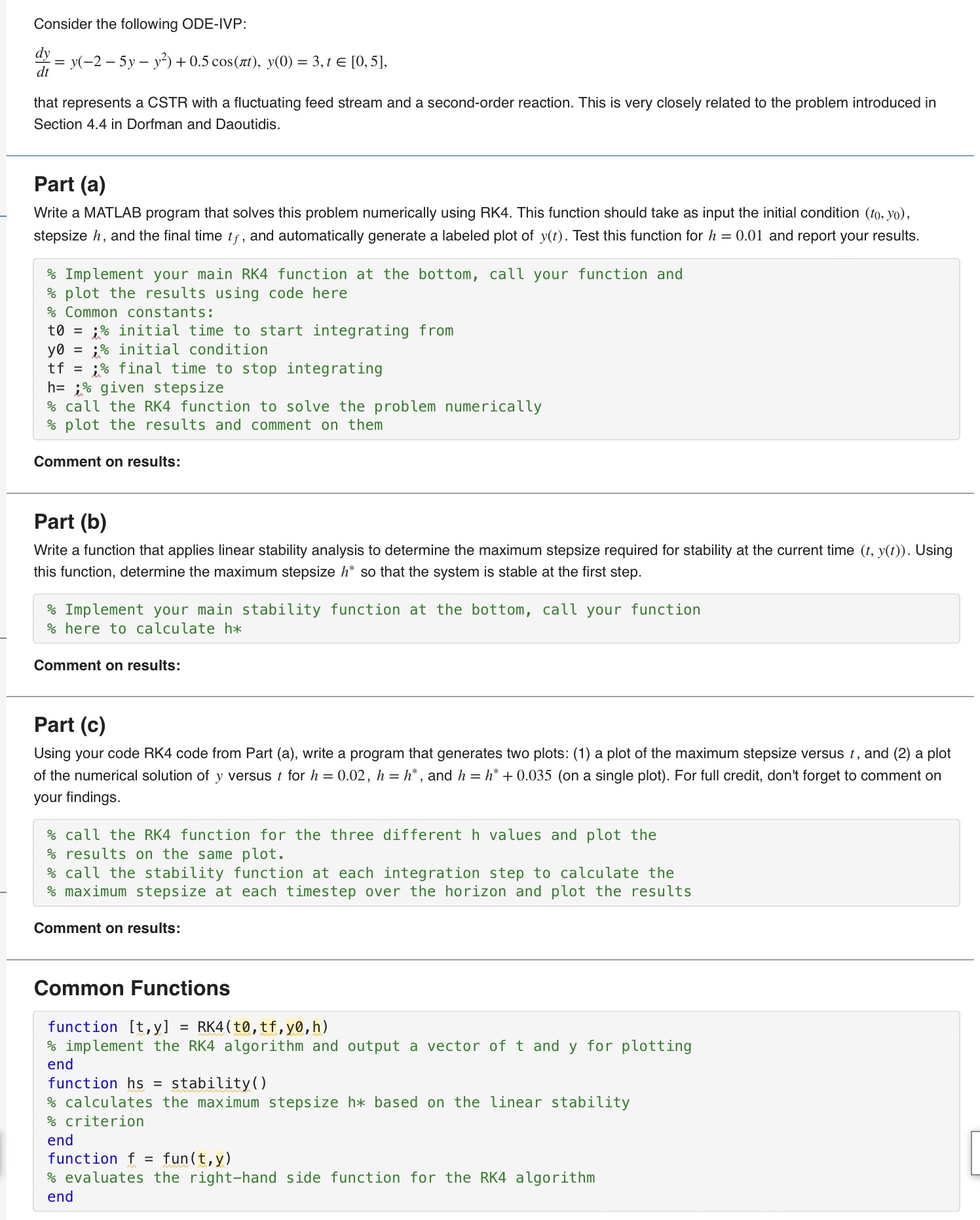 Consider the following | Chegg.com