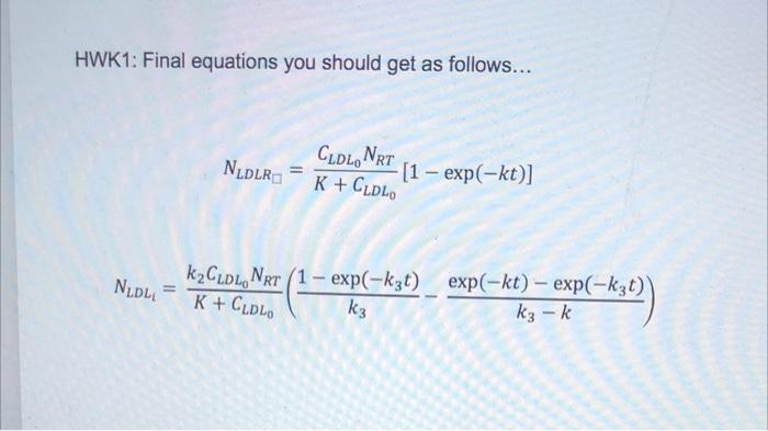 Solved ki k2 k3 LDL + R LDLR LDL LDL k-1 For direct | Chegg.com