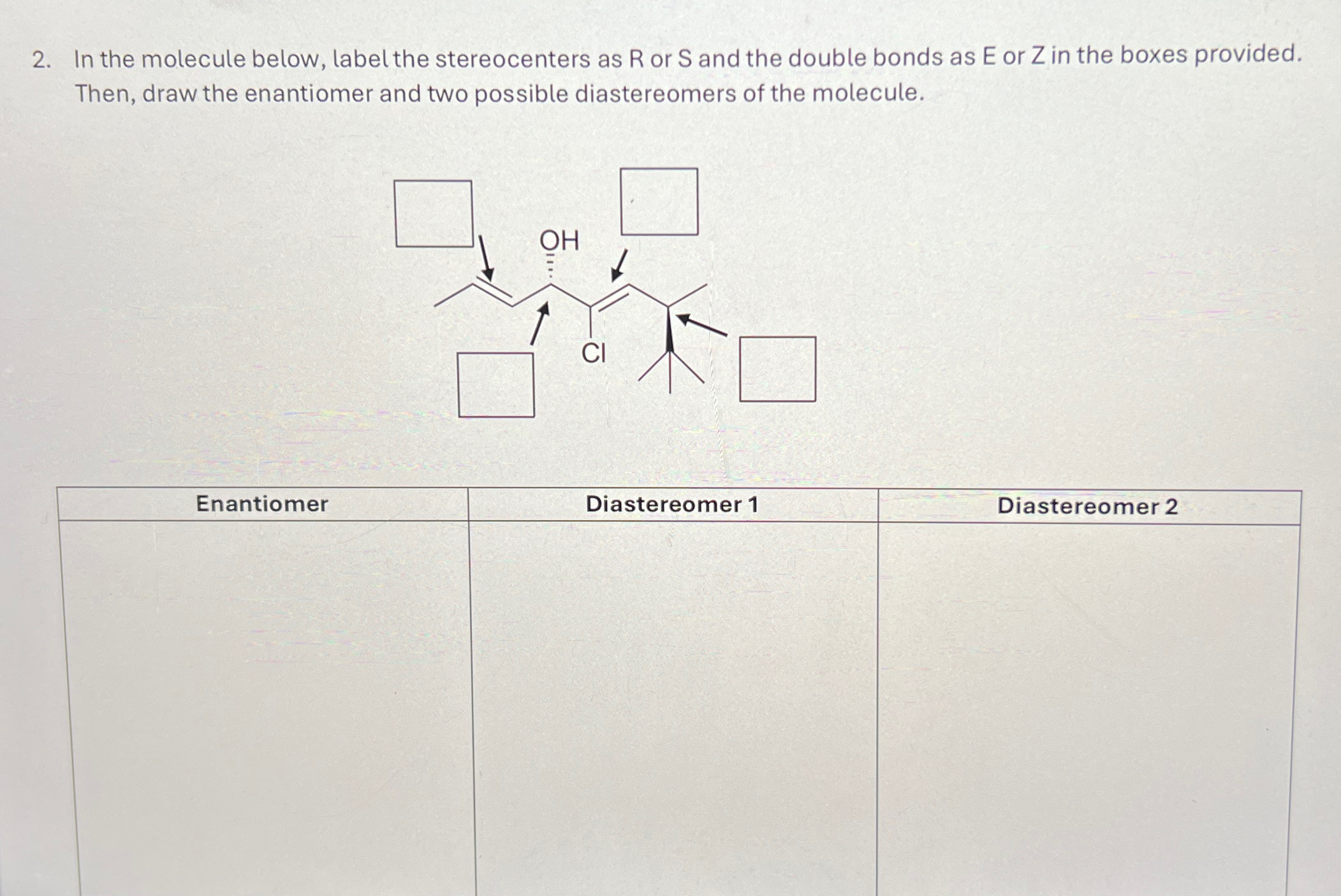 Solved In the molecule below, label the stereocenters as R | Chegg.com