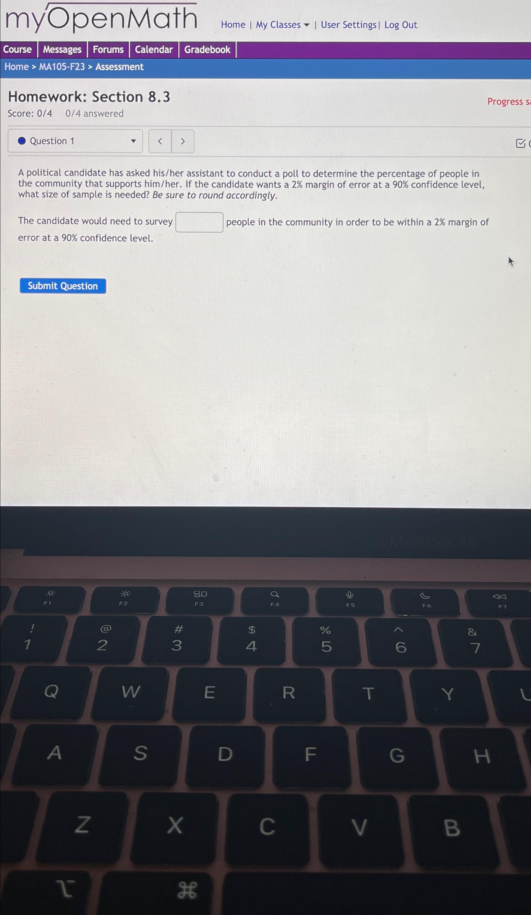 myOpenMathHome | ﻿My Classes - | ﻿User Settings | | Chegg.com