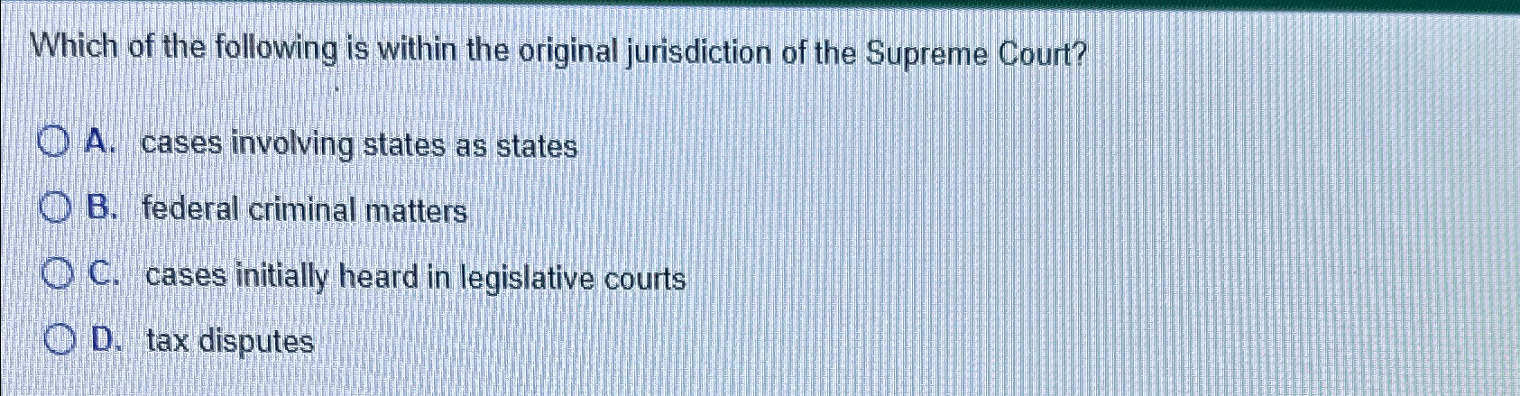 Solved Which of the following is within the original | Chegg.com