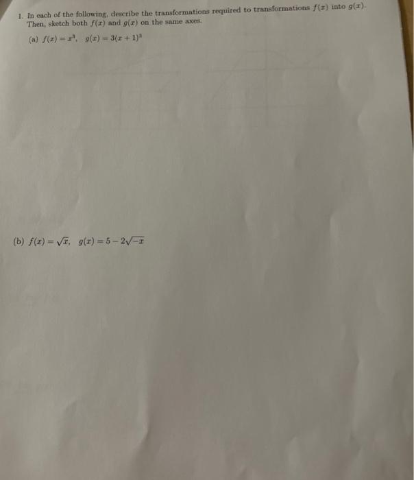 Solved 3. Sketch the graph of a function f that natiufies | Chegg.com