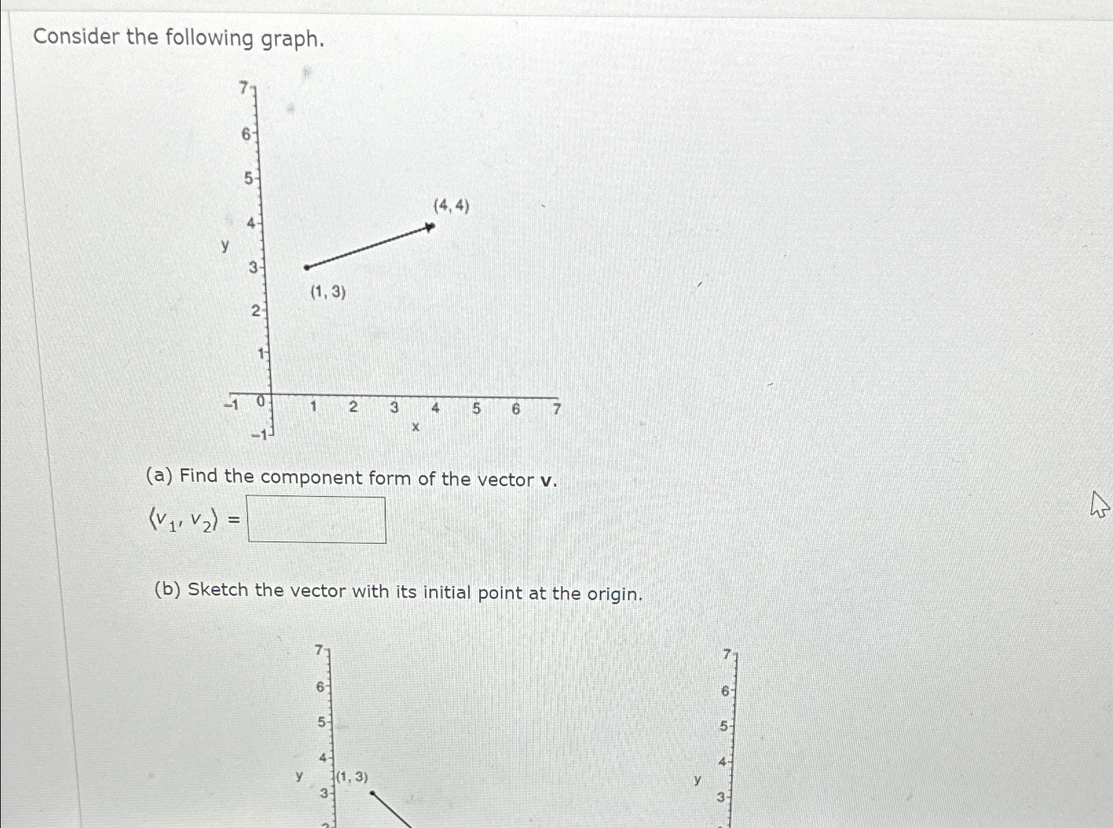 Solved Consider the following graph.(a) ﻿Find the component | Chegg.com