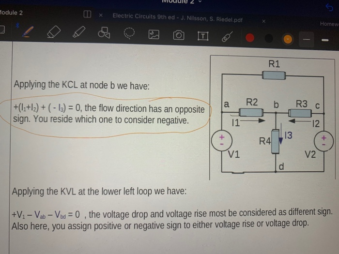Solved why current 1 and 2 are diff signs than the 3? | Chegg.com